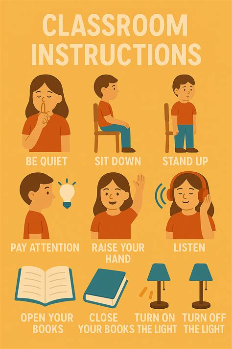 Learning English Project Classroom Instructions Learning English Project Classroom Instructions