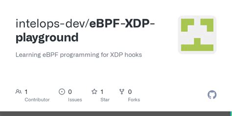 Github Intelops Devebpf Xdp Playground Learning Ebpf Programming