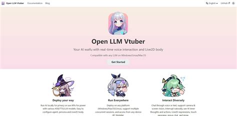 Open Llm Vtuber Your Ai Waifu With Real Time Voice Interaction And