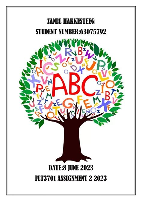 flt3701 assignment 02 2023 complete answers bed foundation phase