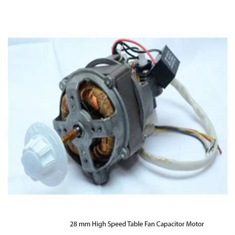 28 Mm High Speed Table Fan Capacitor Motor 1250 Rpm 8 Inch At Best