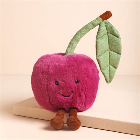 Amuseables Cherry Soft Toy Jellycat Lisa Angel