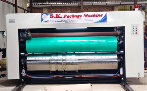 Flexo Printing Machine Rotary Round Die Machine With Slotter Attachment Manufacturer From Vapi