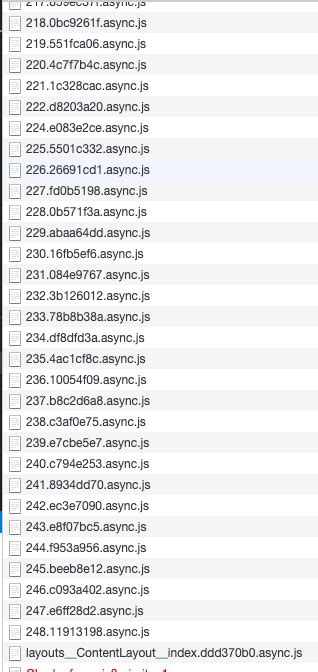 [feature request] 当启用按需加载后，怎样把很小（几kb）的 chunk css 文件合并为单个文件，async js 同样