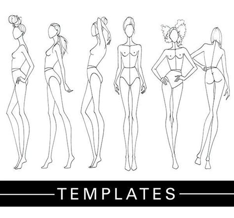 Как рисовать человека модель для одежды 98 фото
