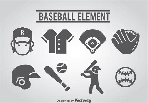 Baseball Icons Vector Art Icons And Graphics For Free Download
