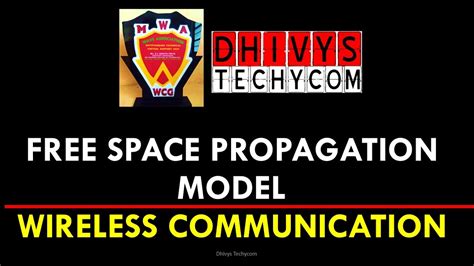 free space propagation model wireless communication dhivys techycom