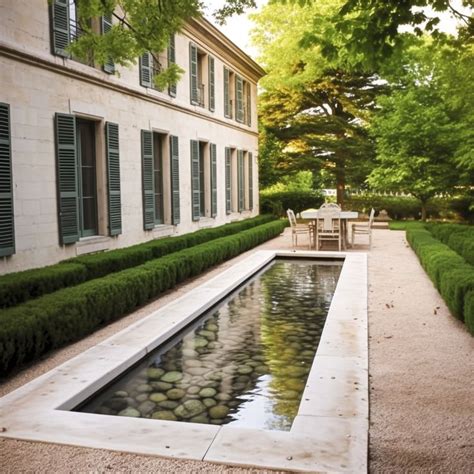 French Chateau Simple Rill Water Feature In 2024