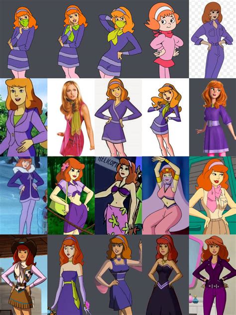 Daphne Blake Alternate Costumes By Gamerlucho12 On Deviantart