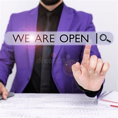 inspiration showing sign we are open word for no enclosing or