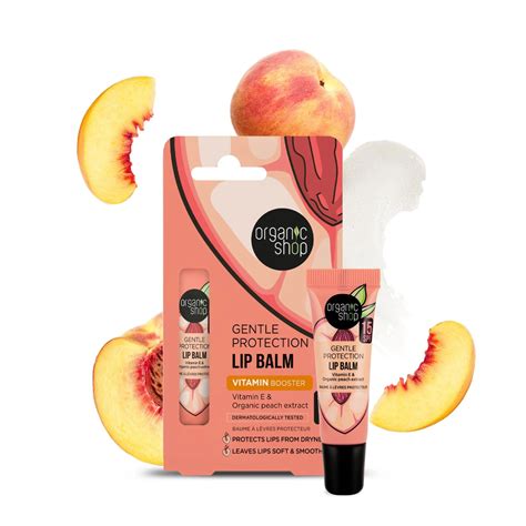 Bálsamo Labial Con Fps 15 Vitamina E Y Durazno Biomille