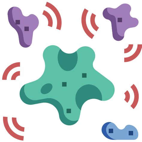 박테리아 아이콘 Winnievizence Flat