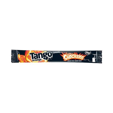 Tango Orange Shockers Sour Fizz Chew Bar 11g Usa Bites