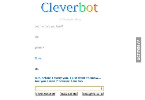 Clever Bot Is A Perv 9gag