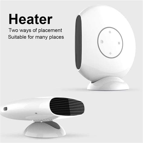 1000w 겨울 미니 선풍기 히터 데스크탑 가정용 라디에이터 에너지 절약 영국 플러그 흰색