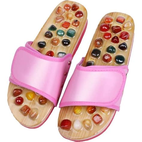 Reflexologie Plantaire Acupressure Foot Massager Réflexologie Chaussons