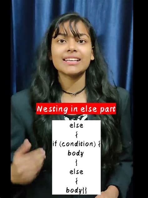 Nested If Statement Programming Basics Javaprogramming Cse