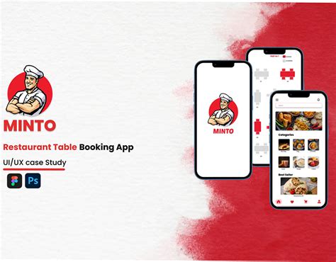 restaurant table booking app behance