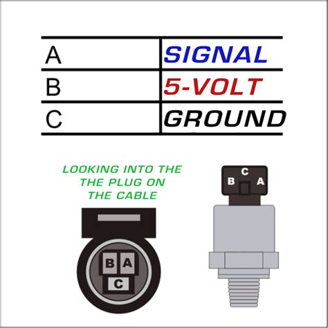 3 Wire Oil Pressure Sensor Wiring