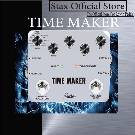 Rowin Ltd 02 แป้นเหยียบเอฟเฟคกีตาร์ไฟฟ้า 11 แบบ Shopee Thailand