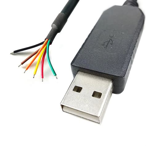 silicon labs cp210x usb to uart bridge cp2102 usb serial cable wire end