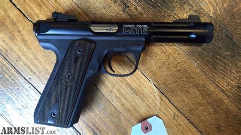 Armslist For Sale Ruger 22 45 Lite Mk Iii 22lr Pistol Suppressor Ready