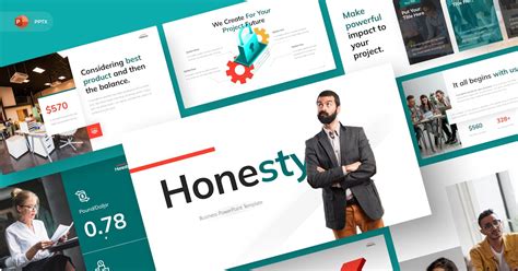 Честность Шаблон Powerpoint для бизнеса Шаблоны презентаций Включая бизнес и творческий