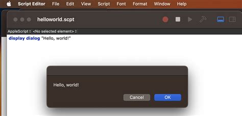 Applescript Example With Textedit Code2care