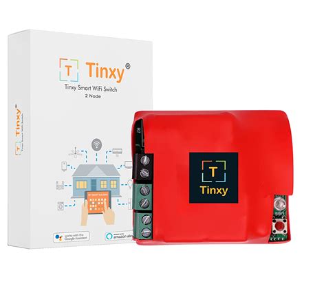 2 Node Smart Switch Works With Alexa Google Tinxy Home Of Smart Devices