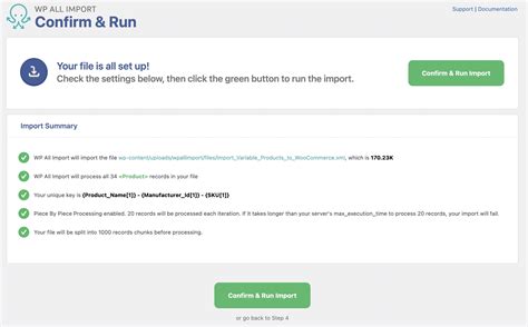 How To Import Variable Products Into WooCommerce WP All Import