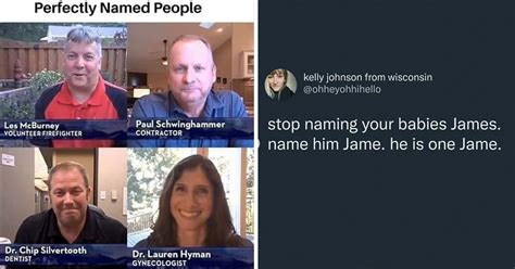 32 Funny Names People Couldnt Help Pointing Out In Tweets And Memes