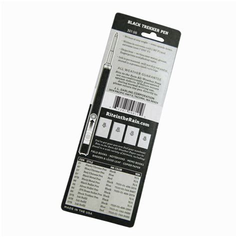 98 Trekker All Weather Pen Black Ink Tactical Shop