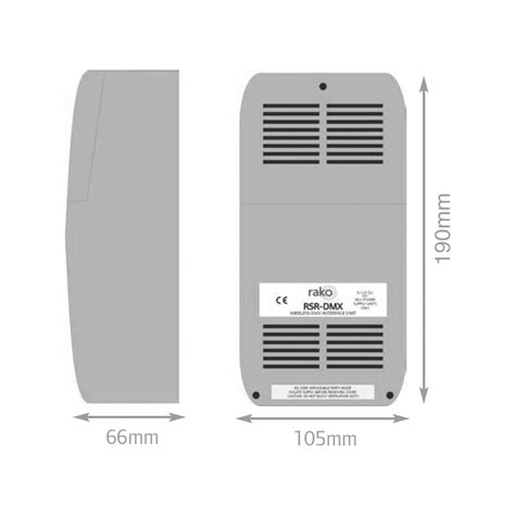 Rako Rsr Dmx Wireless Dmx Interface Controller Darklight Design Lighting Design And Supply
