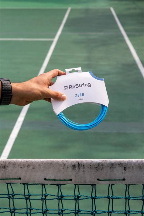 Restring Zero 123mm Tennis String Set 122m Ph Tennis