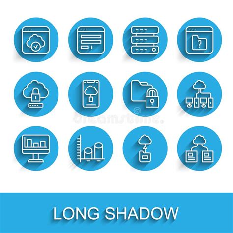 Set Line Monitor With Graph Chart Data Analysis Cloud Technology Data
