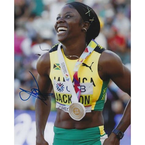 Shericka Jackson Autograph