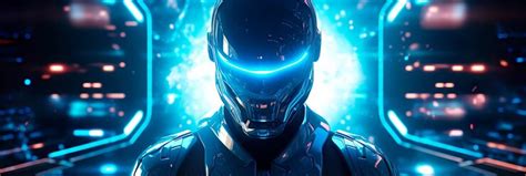Premium Ai Image Programmer In A Spaceage Suit Symbolizing The Future