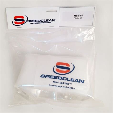 Speedclean Msb 01 Mini Split Bib Kit Replacement Bib Hvactools New