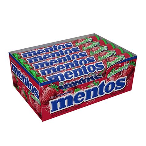Mentos Chewy Mint 15pc Strawberry Wholesale Online
