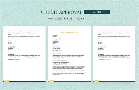 Credit Card Approval Letter