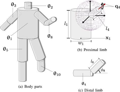 Figure 1 From A Bayesian Part Based Approach To 3d Human Pose And
