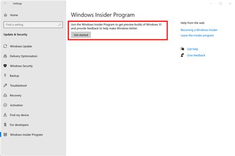 how to join windows 10 insider preview program easy steps