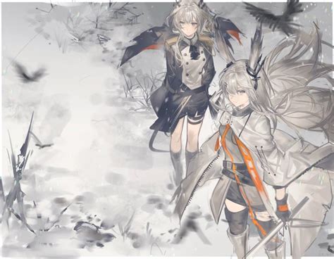 Frostnova And Talulah Arknights Drawn By Linqingphosphorus1104