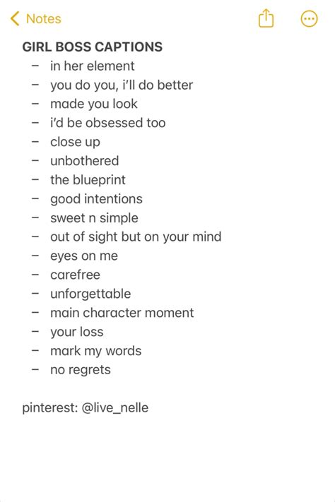 Girl Boss Captions Instagram Inspo Insta Captions Women Empowerment Hot