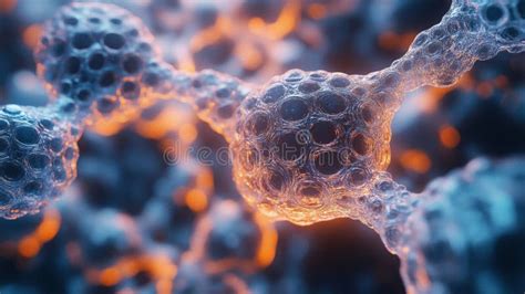 Understanding Molecular Structures And Their Role In Biology Stock