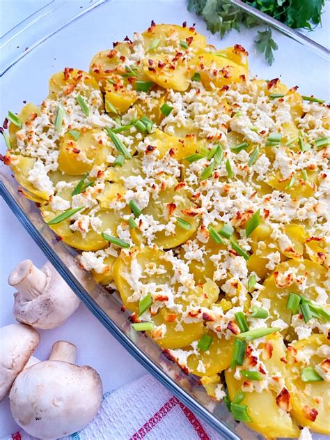 Огретен от гъби и картофи В кухнята на Весела