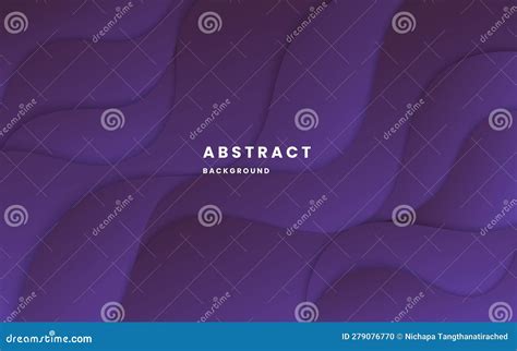 Purple Gradient Background Dynamic Wavy Light And Shadow Stock Vector Illustration Of Shadow