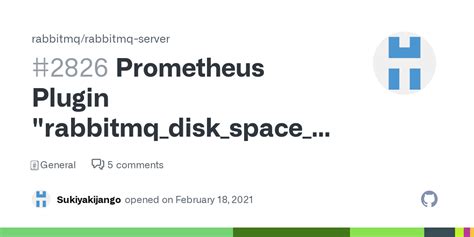 Prometheus Plugin Rabbitmqdiskspaceavailablelimitbytes Parse Error · Rabbitmq Rabbitmq