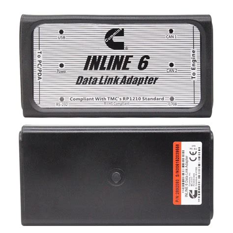 Inline 6 Data Link Adapter Heavy Duty Scanners Full 8 Cable Truck