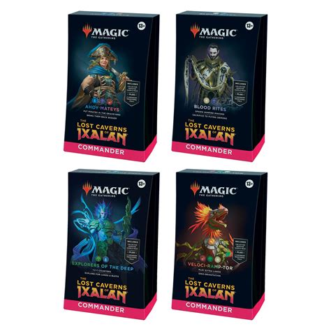 Magic The Gathering The Lost Caverns Of Ixalan Commander Deck Bundle